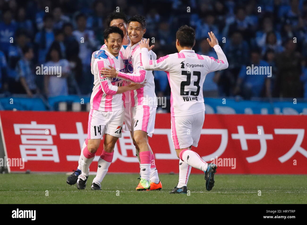 Kawasaki Todoroki Stadium, Kanagawa, Japan. 5th Mar, 2017. Sagan Tosu ...