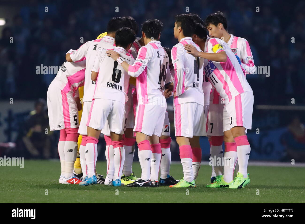 Kawasaki Todoroki Stadium, Kanagawa, Japan. 5th Mar, 2017. Sagan Tosu ...