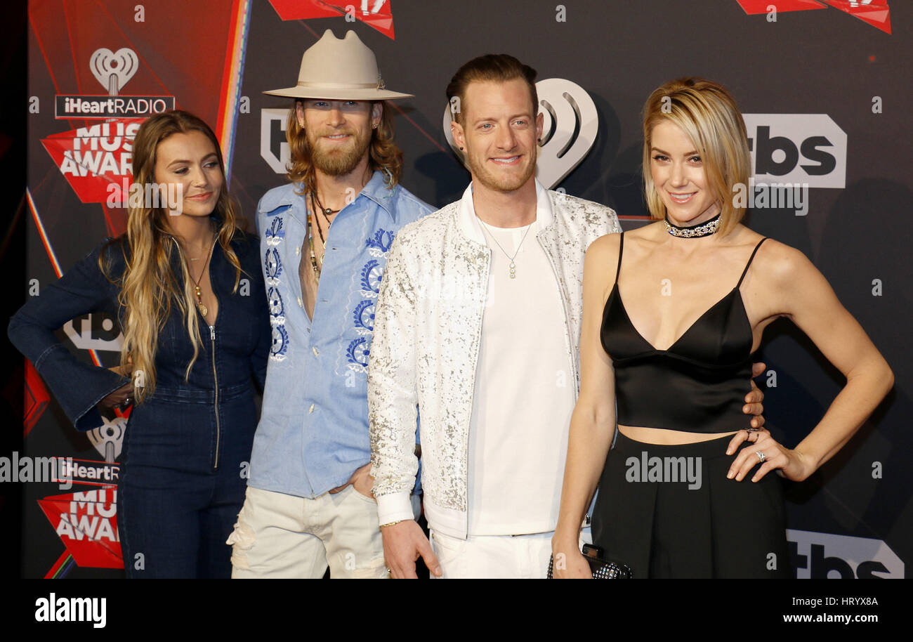 Brittney Marie Cole, Brian Kelley, Tyler Hubbard and Hayley Stommel of ...