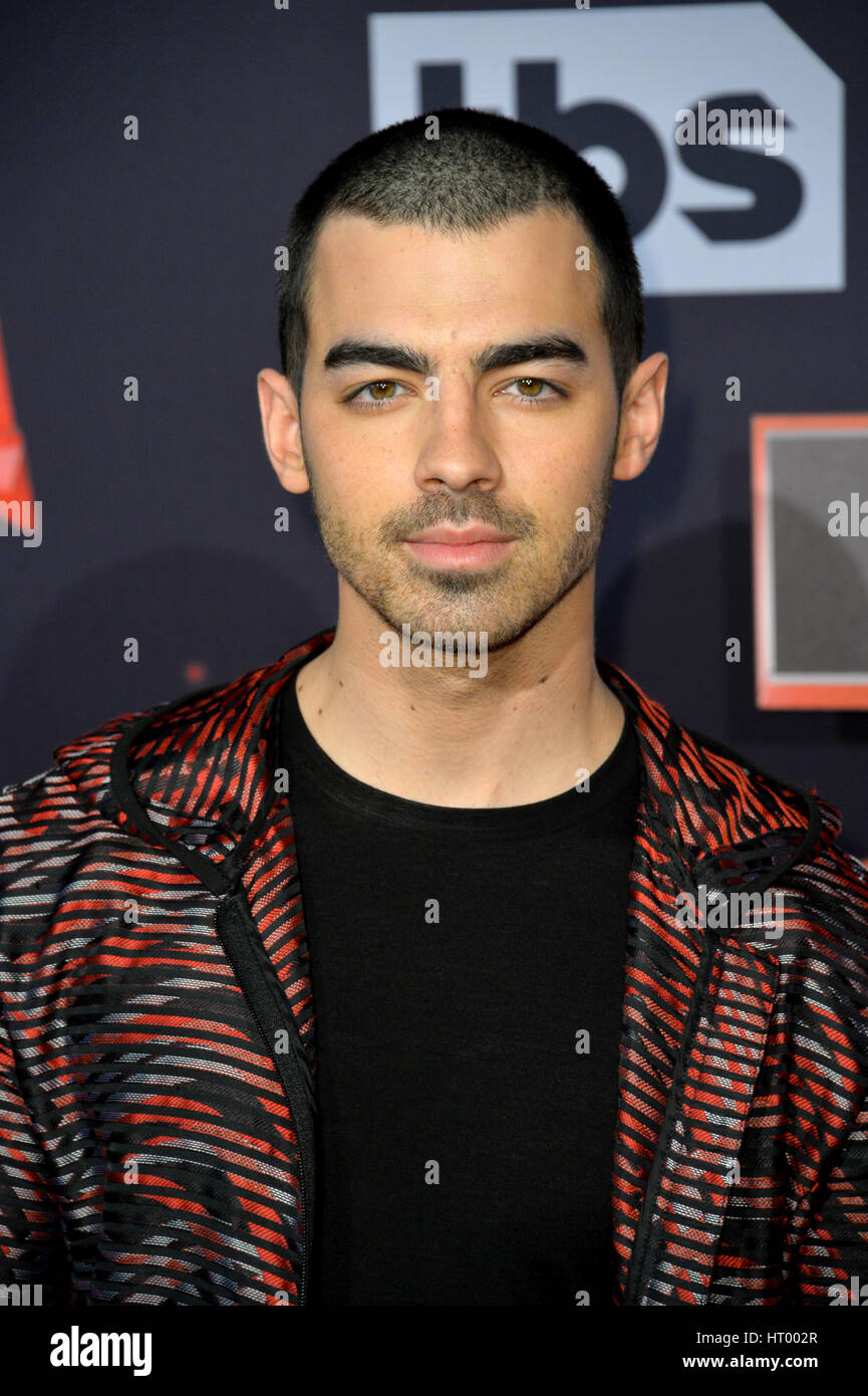 LOS ANGELES, CA. March 05, 2017: Joe Jonas at the 2017 iHeartRadio ...