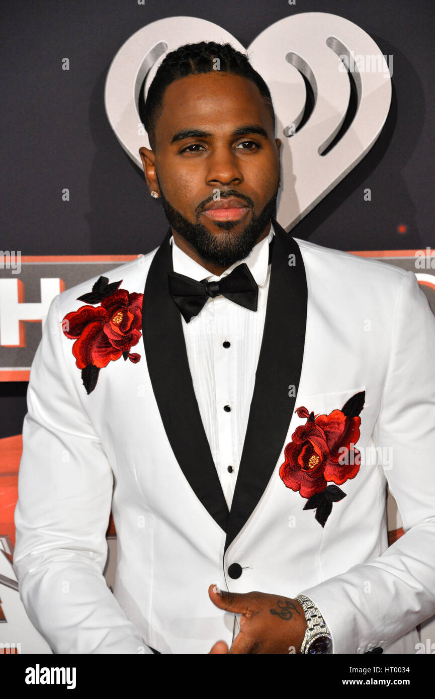 LOS ANGELES, CA. March 05, 2017: Jason Derulo at the 2017 iHeartRadio ...