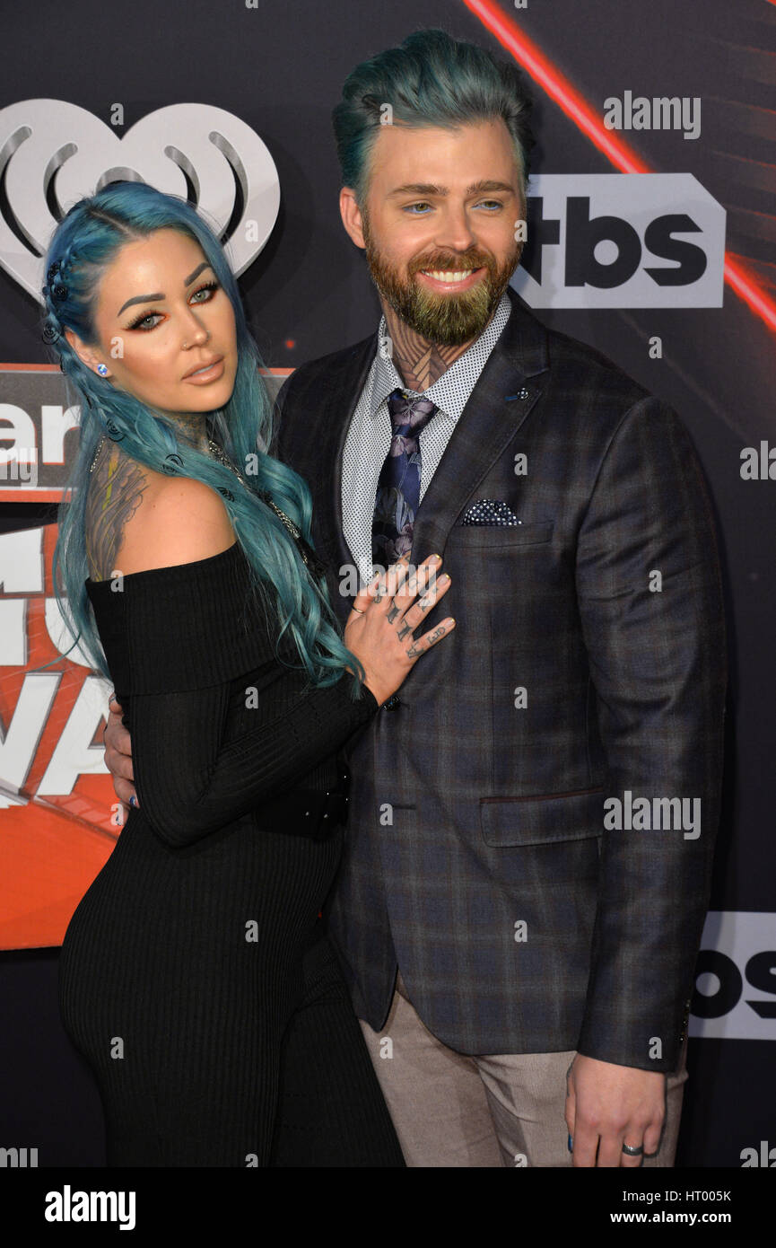 LOS ANGELES, CA. March 05, 2017: Kristen Leanne & Ryan Morgan at the ...