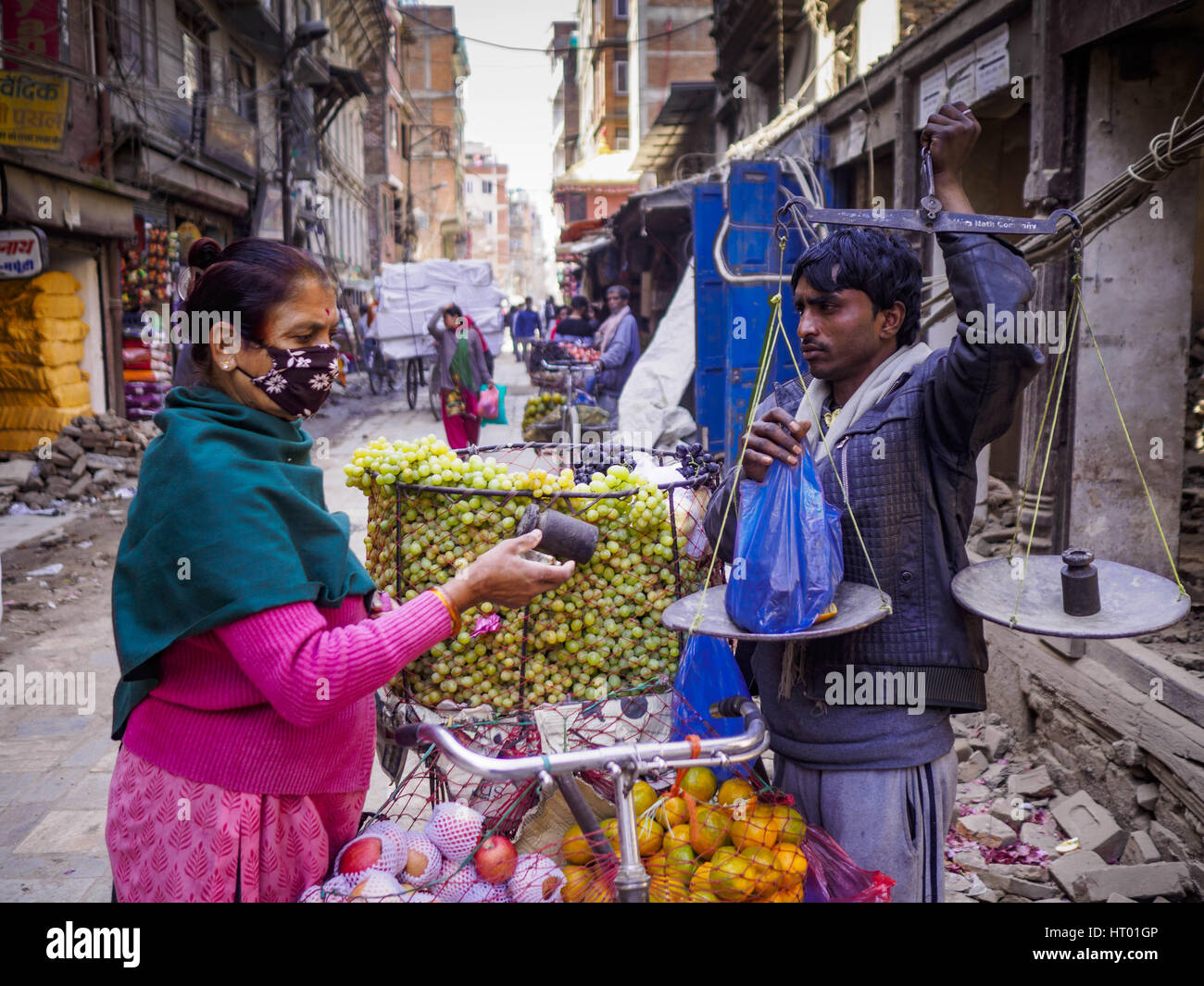 Kathmandu, Central Development Region, Nepal. 6th Mar, 2017. An Indian ...