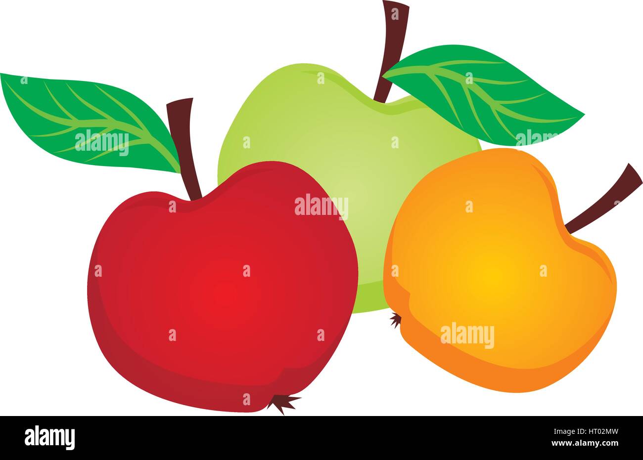 Biting into apple Stock Vector Images - Alamy