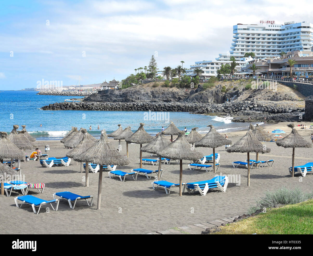 Costa Adeje beach, Tenerife Canary Islands Spain Stock Photo - Alamy