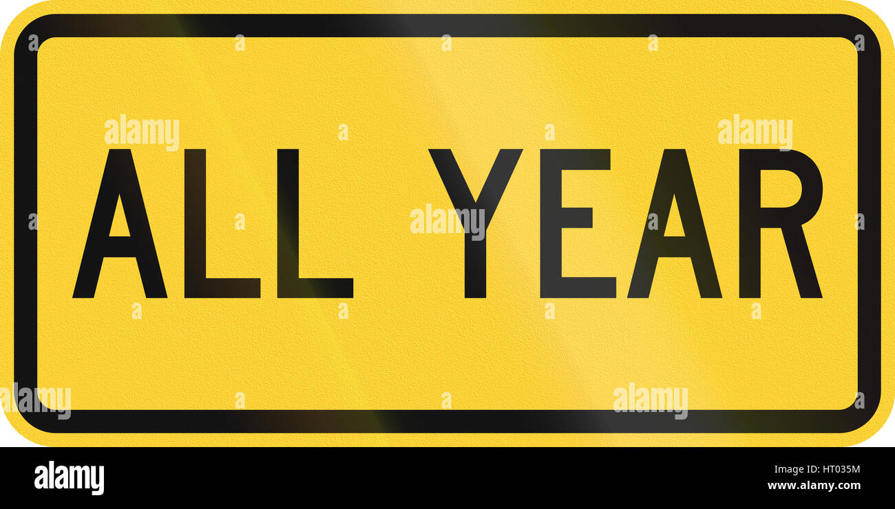 United States MUTCD school zone road sign - All year Stock Photo - Alamy