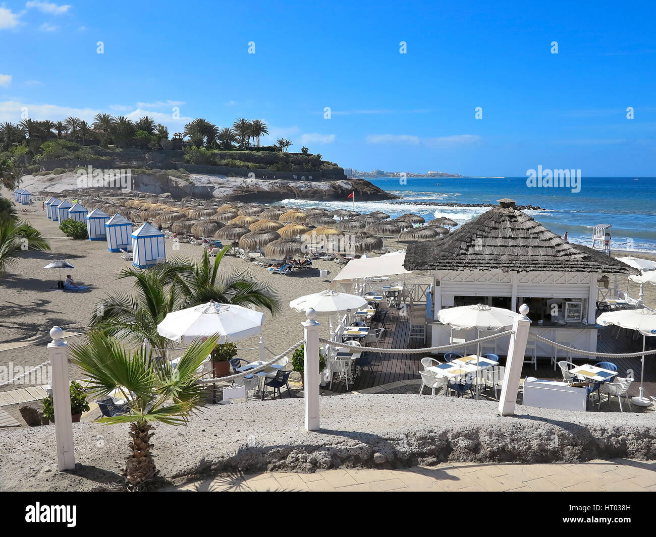 Costa Adeje beach, Tenerife Canary Islands Spain Stock Photo - Alamy