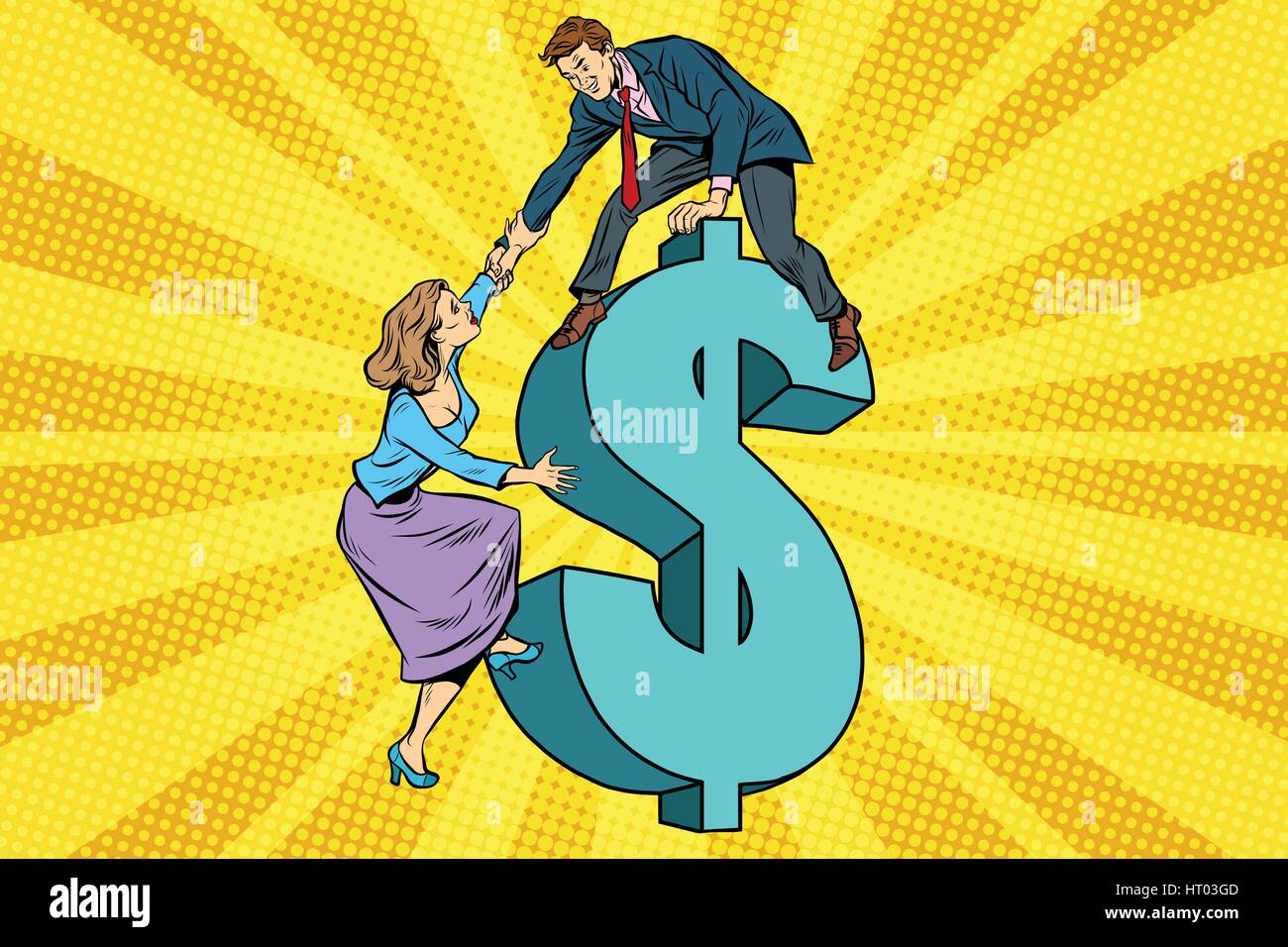 Team success business Stock Vector Images - Alamy