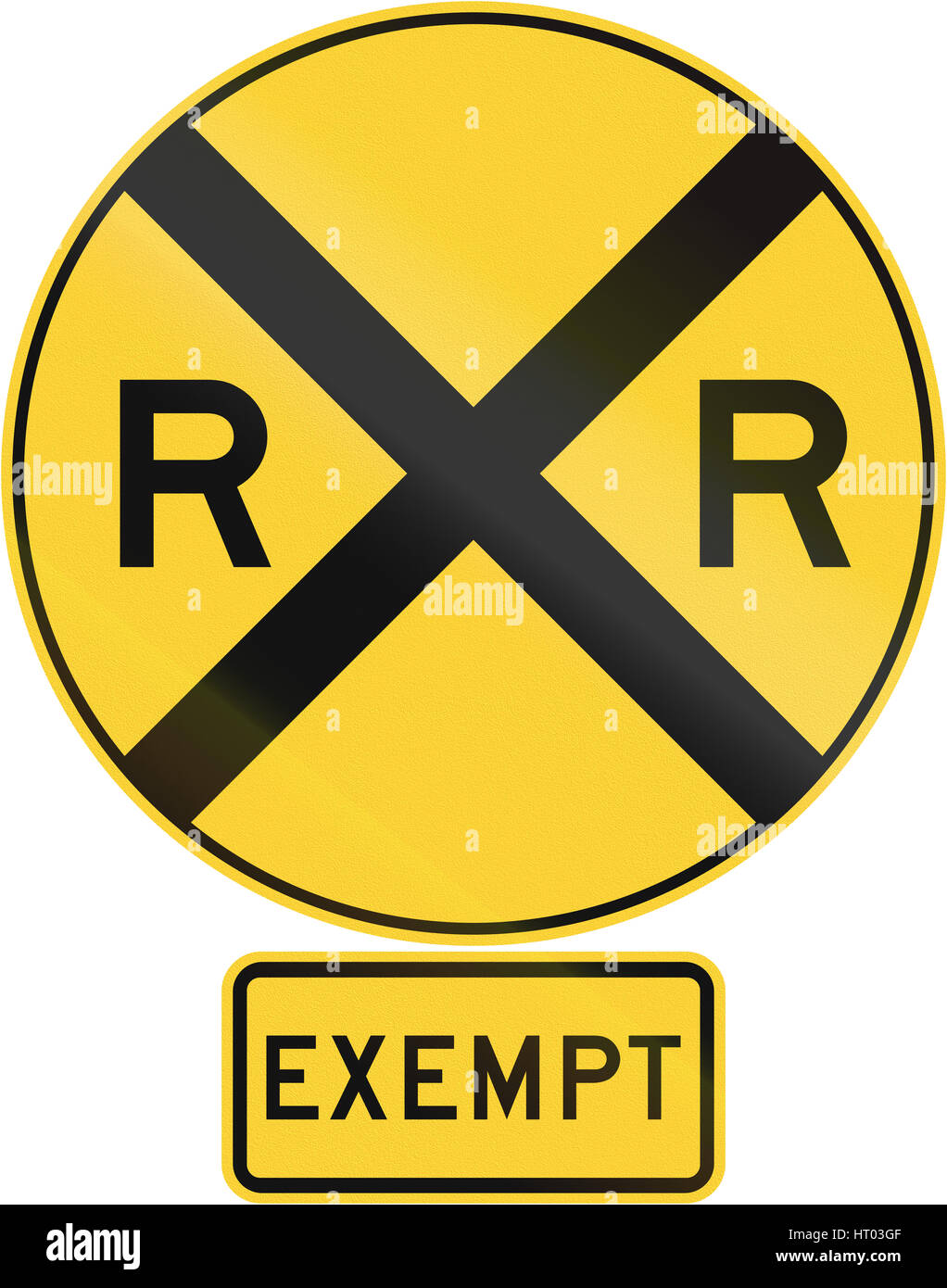 United States MUTCD road warning sign assembly Stock Photo - Alamy