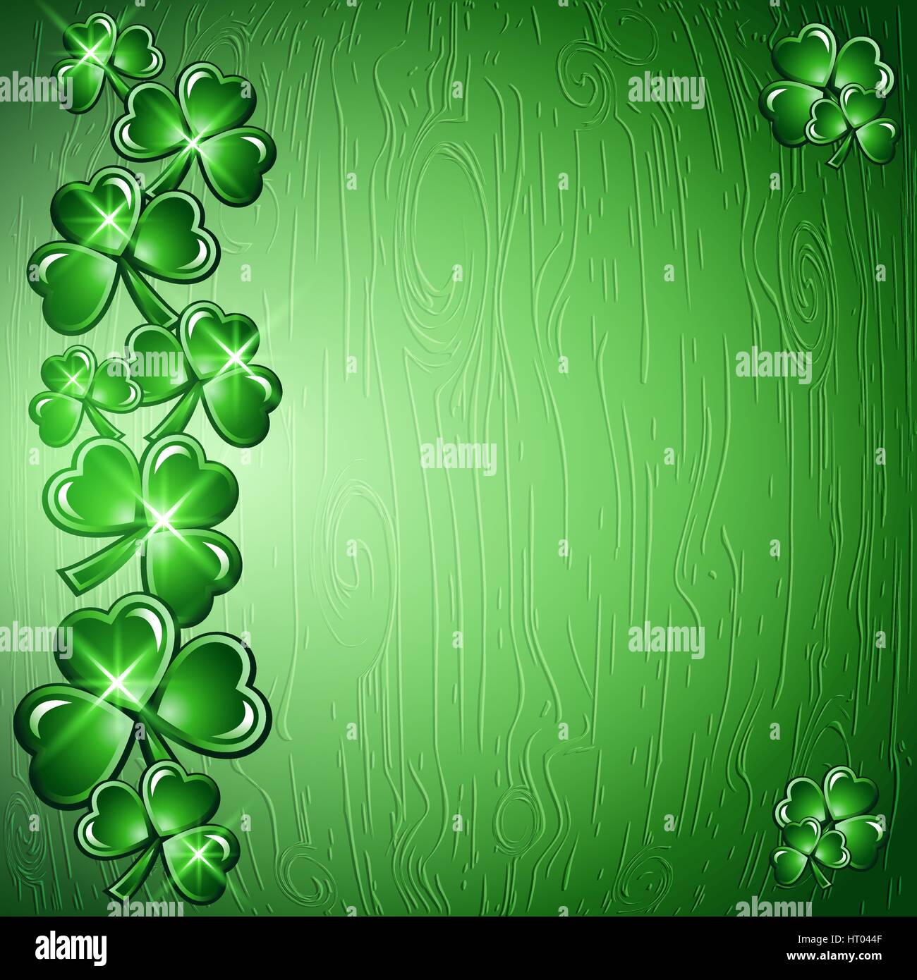St Patricks Day border background. Vector illustration Stock Vector ...