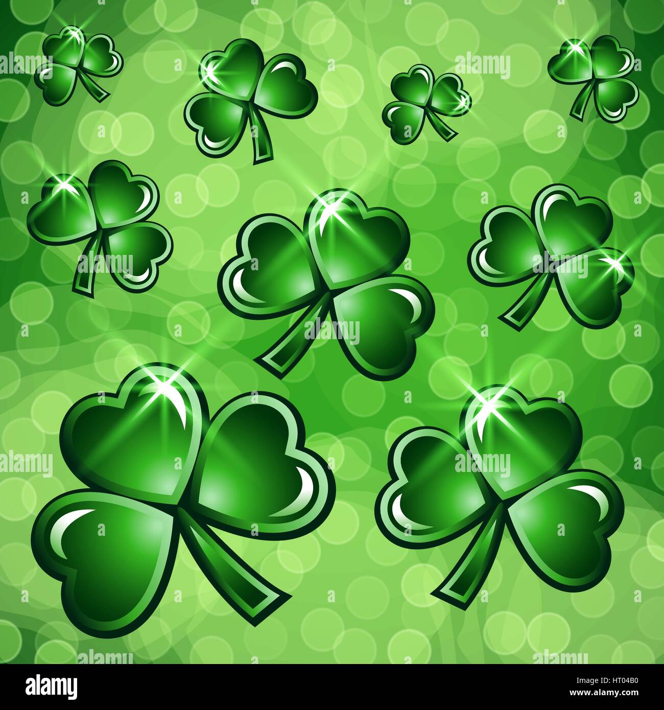 St Patricks Day abstract background. Vector illustration Stock Vector ...