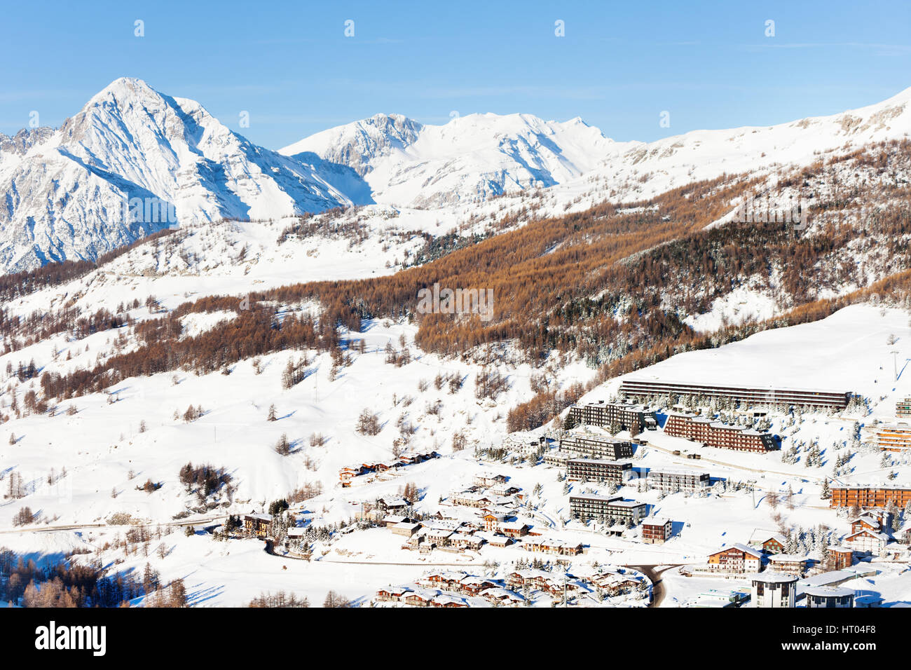 Sestriere ski resort hi-res stock photography and images - Alamy