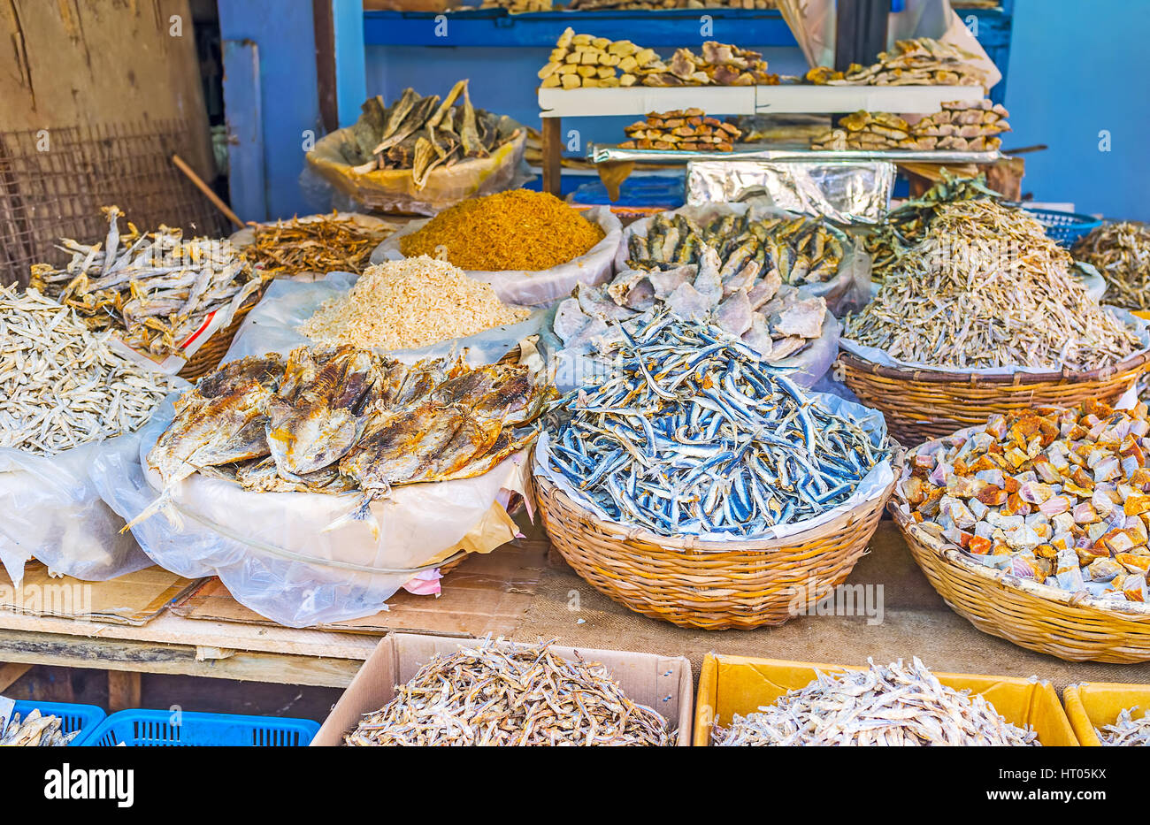 The Manning Market in Pettah offers wide range of the salted dried fish ...