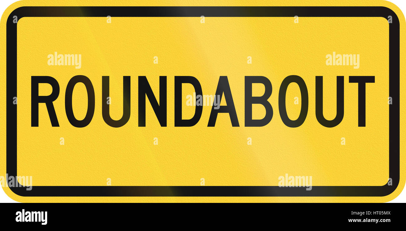 United States MUTCD road sign Stock Photo - Alamy