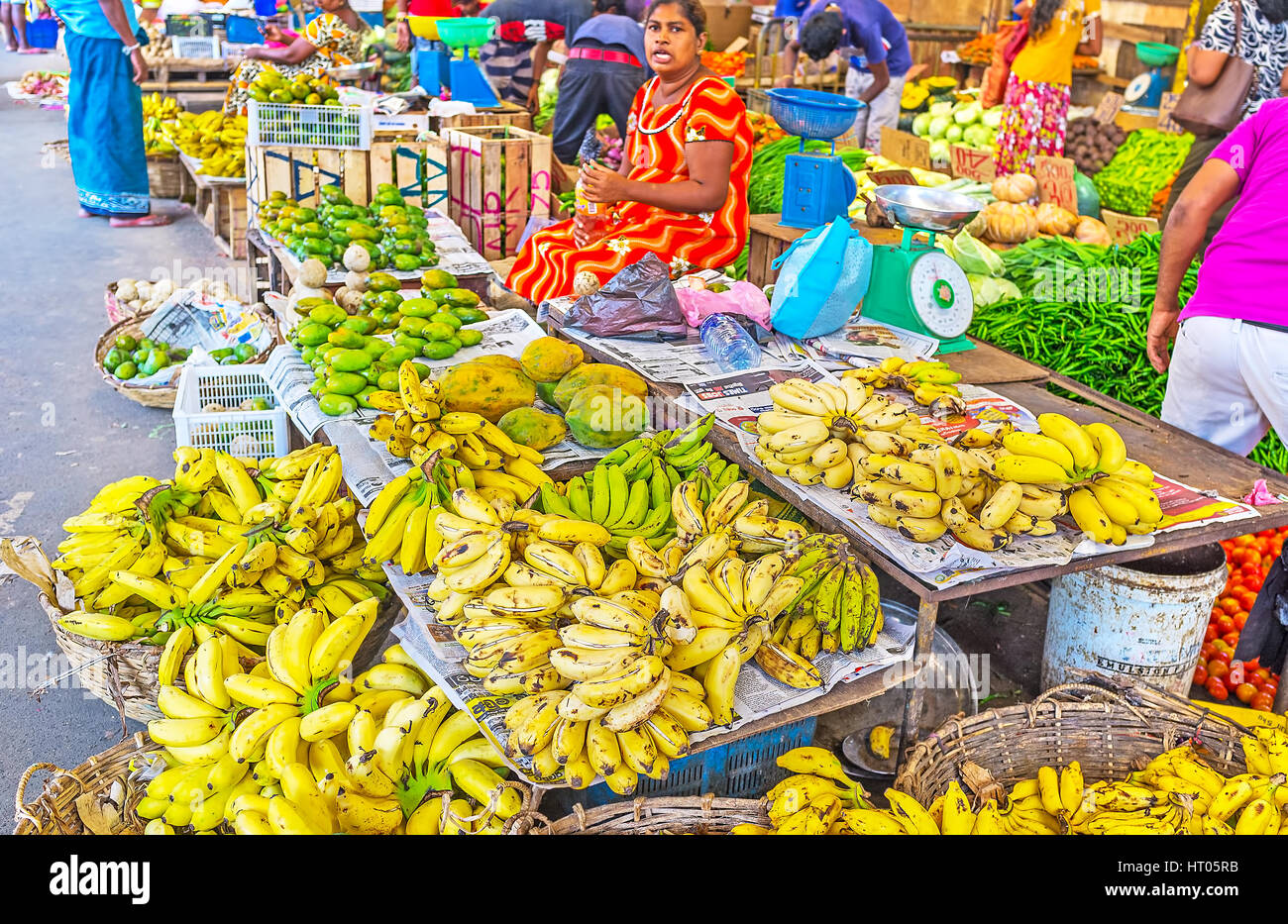 Fruit vegetable market colombo hi-res stock photography and images - Alamy