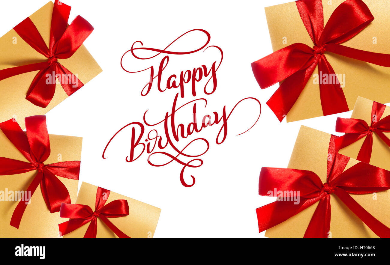 Birthday calligraphy hi-res stock photography and images - Alamy