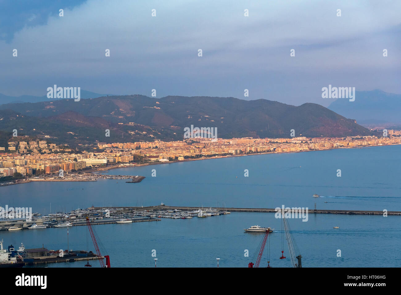 Salerno view hi-res stock photography and images - Alamy