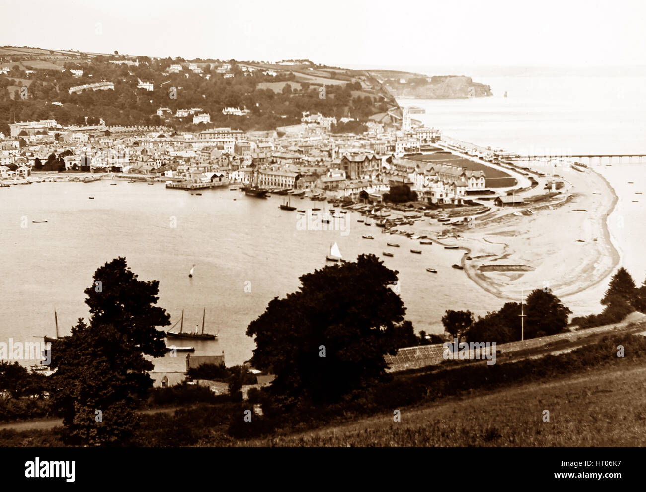 Teignmouth devon victorian hi-res stock photography and images - Alamy