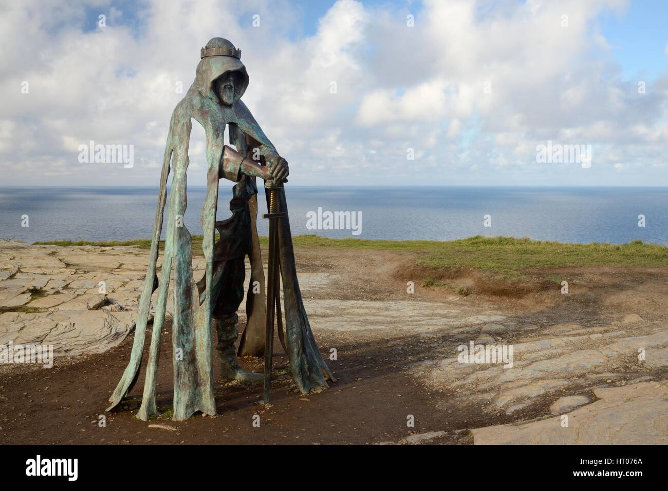 Gallos bronze statue, a Cornish symbol of power inspired by the legend ...