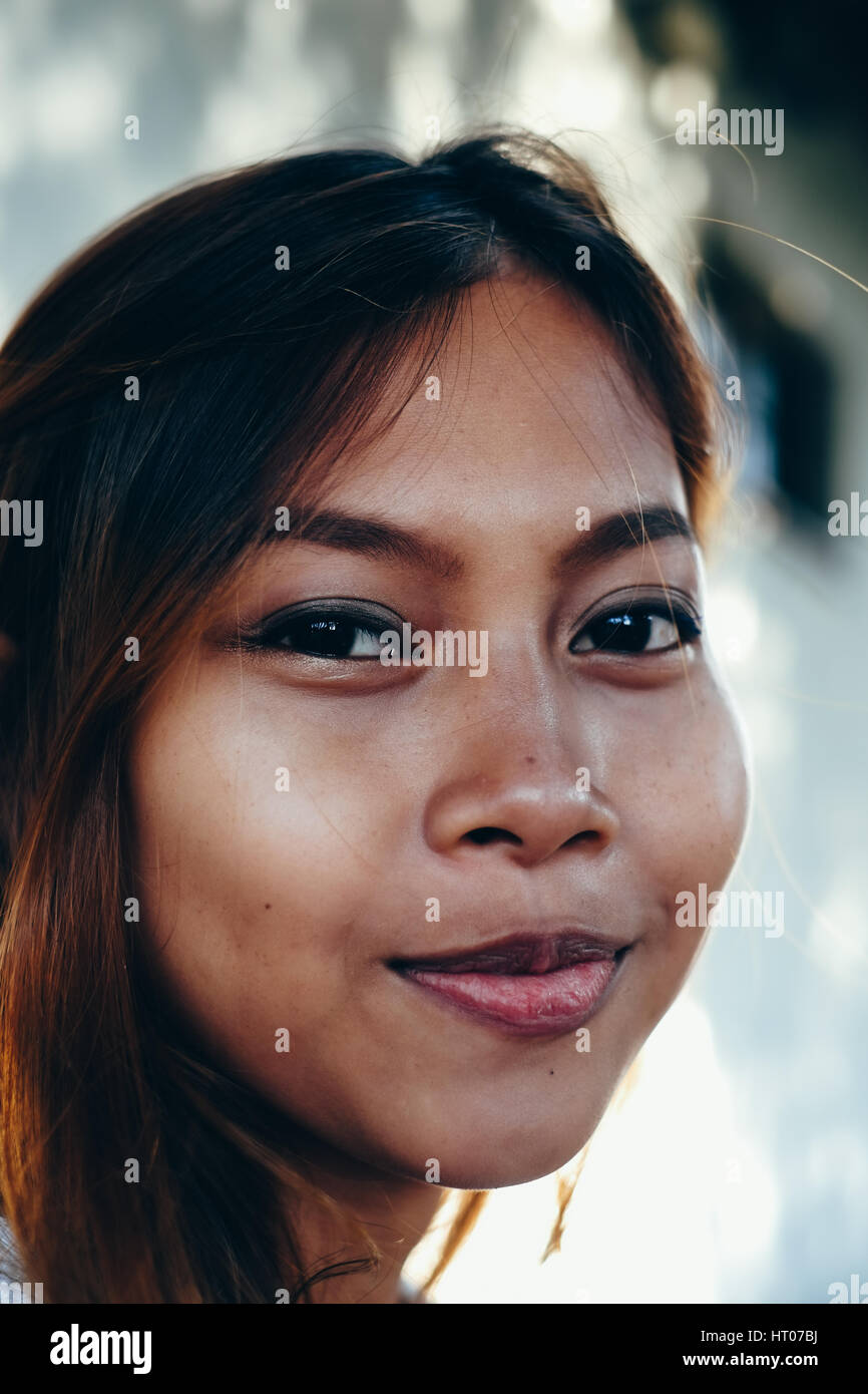 Asian Female Golden Tan Skin