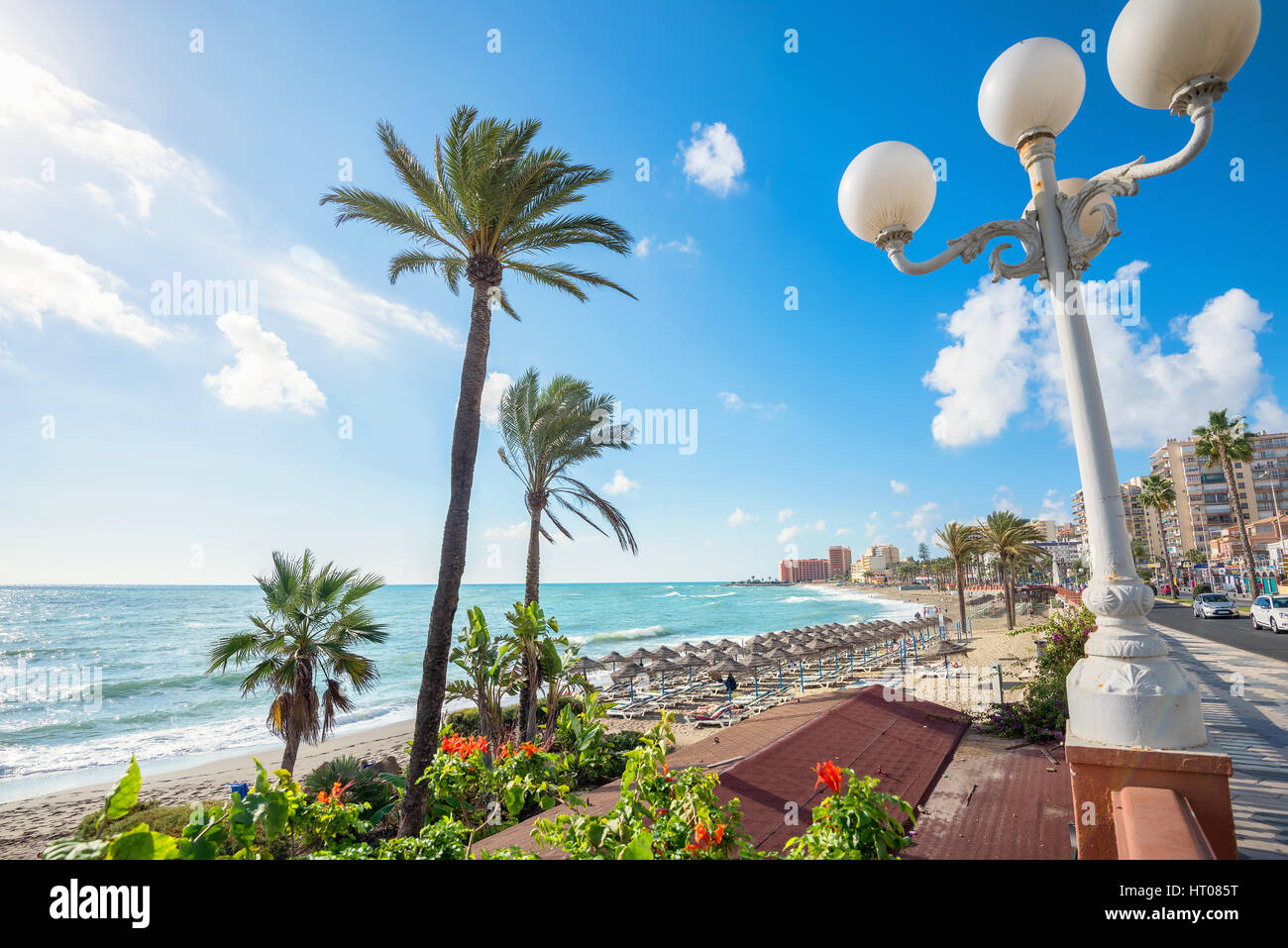 Beach promenade benalmadena costa costa hi-res stock photography and ...