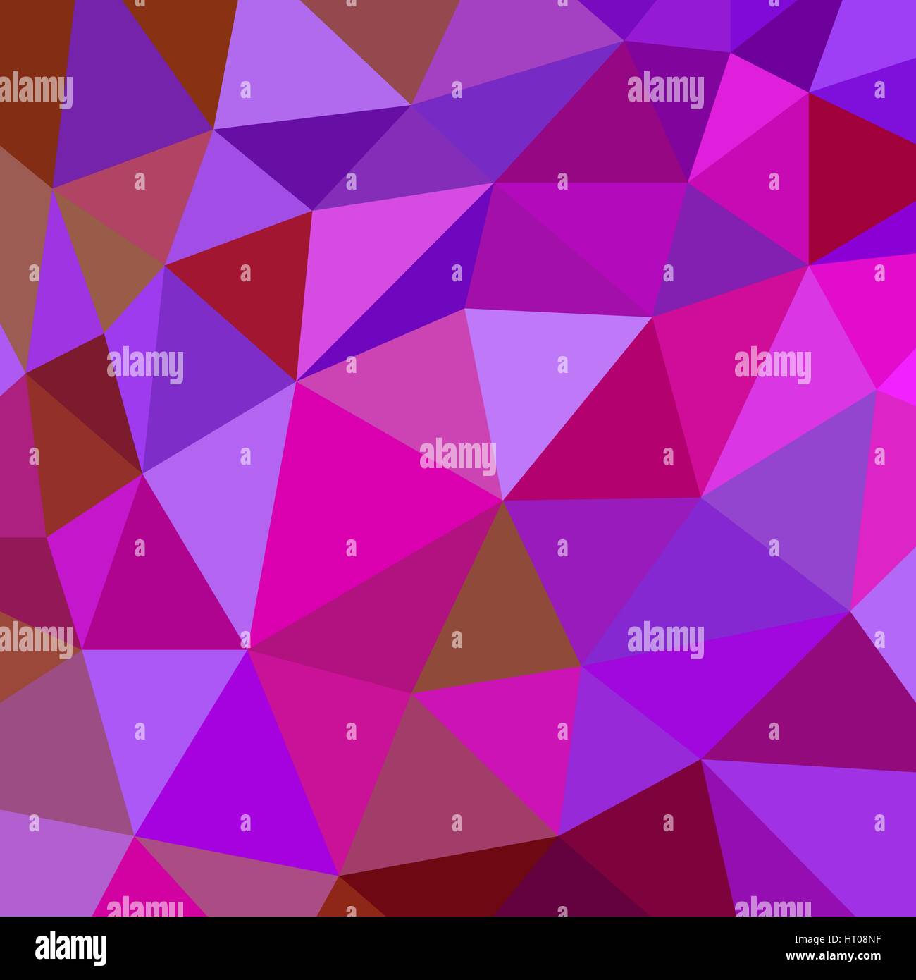 abstract vector geometric triangle background - purple and violet Stock ...