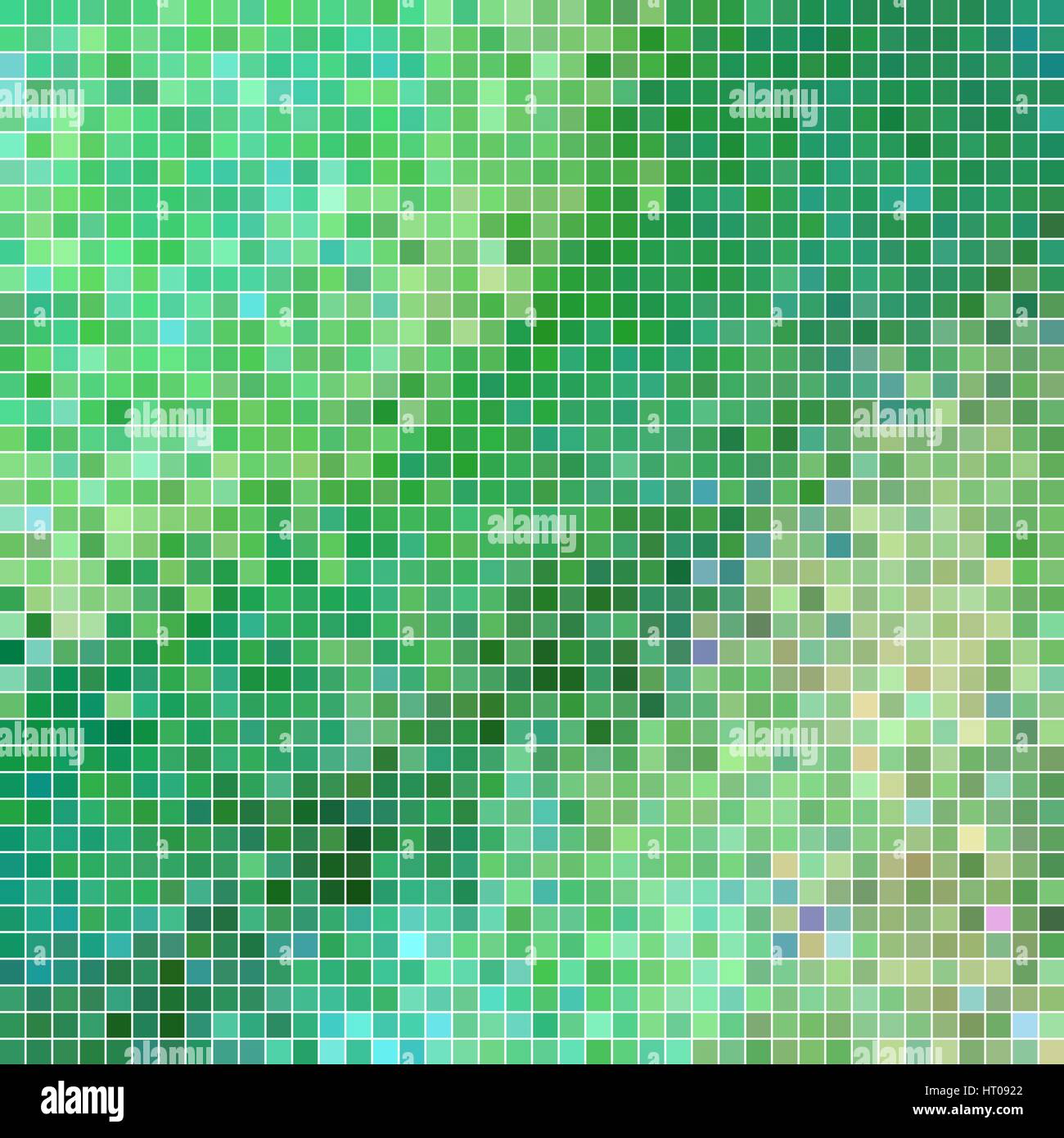 abstract vector square pixel mosaic background - teal Stock Vector ...