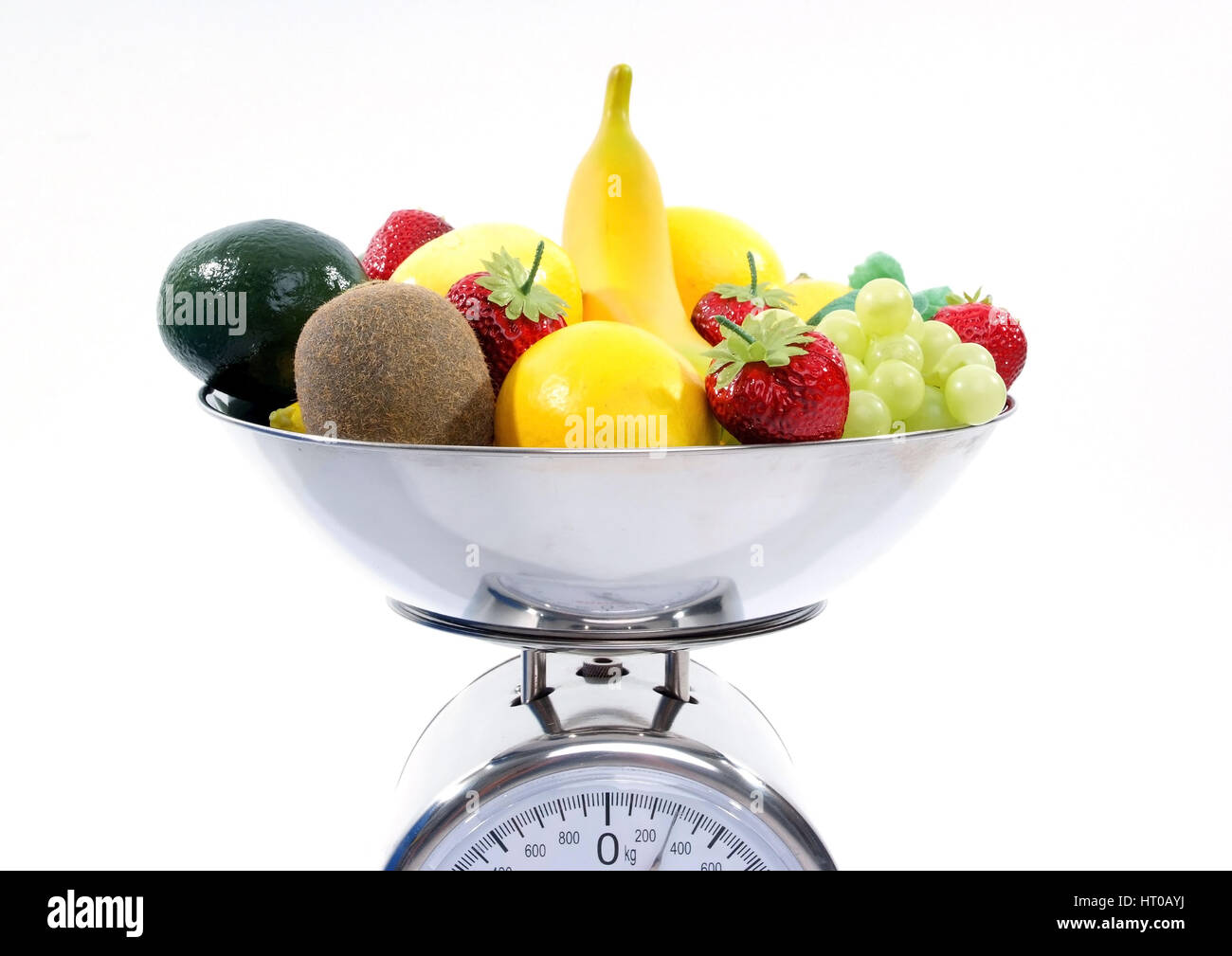Obstwaage - fruit scale Stock Photo - Alamy