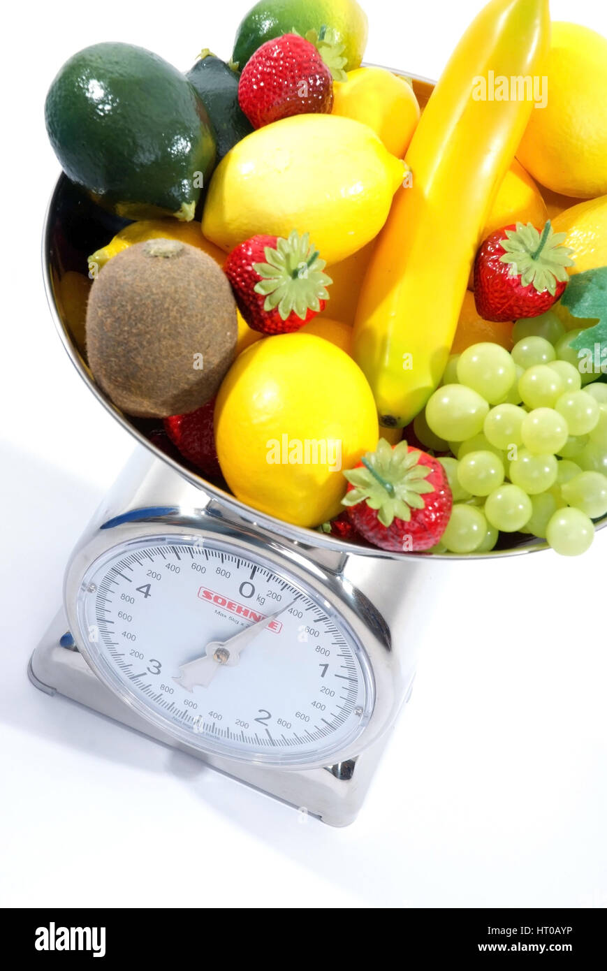 Obstwaage - fruit scale Stock Photo - Alamy