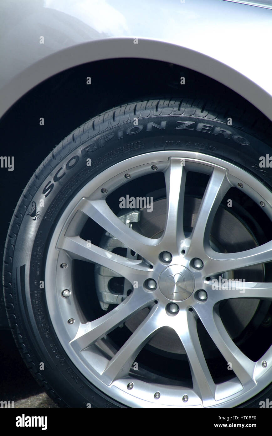 Autoreifen - car tyre Stock Photo - Alamy