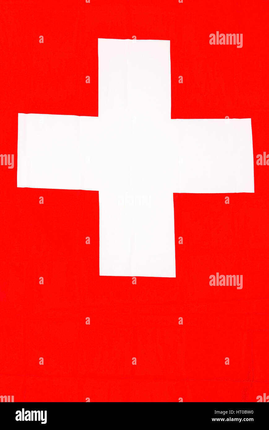 Schweiz-Fahne - swiss flag Stock Photo - Alamy