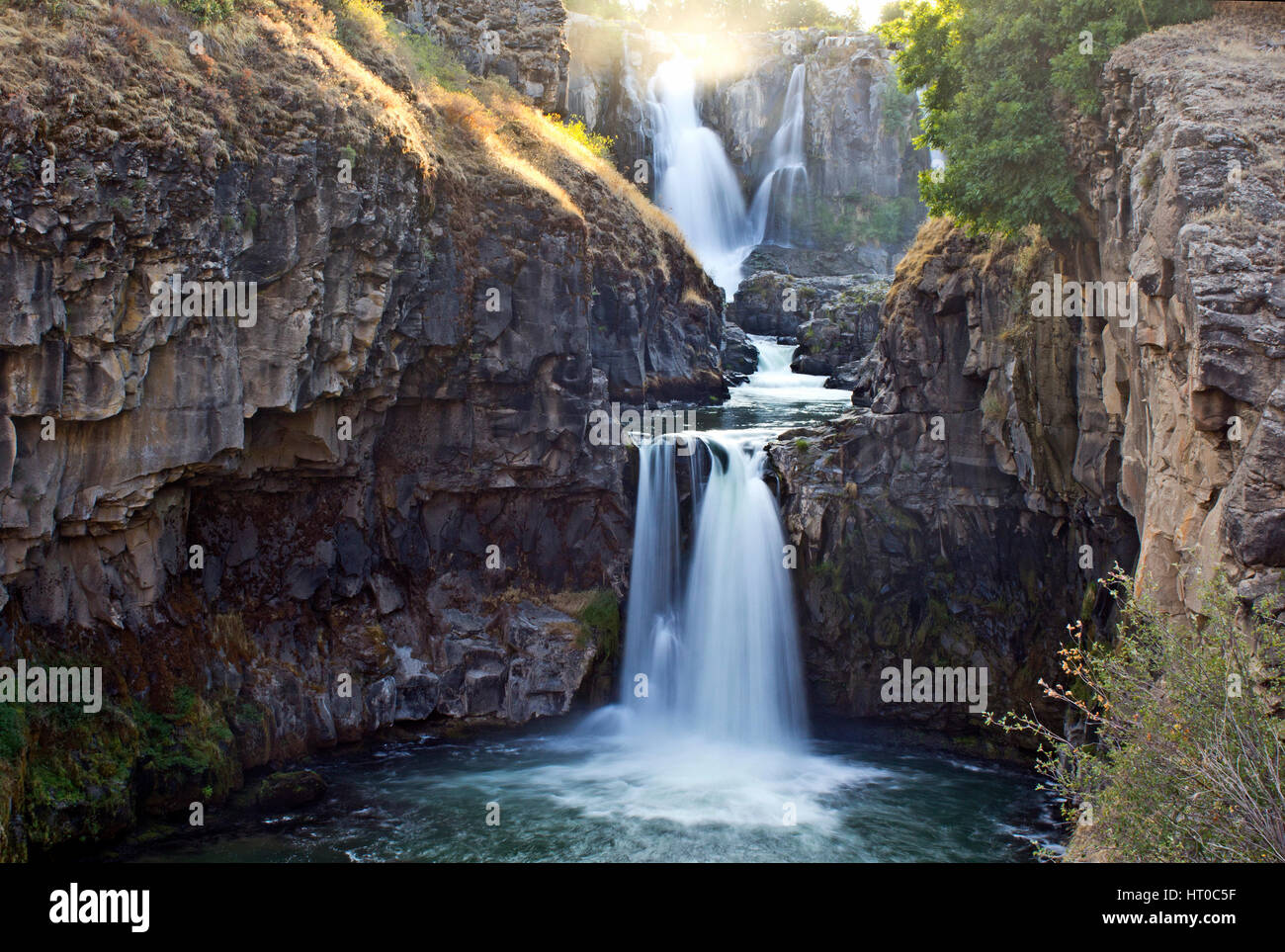 Nature Waterfall Image Stock Photo - Alamy
