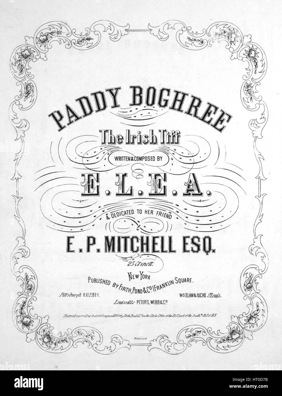 The paddy line Black and White Stock Photos & Images - Alamy