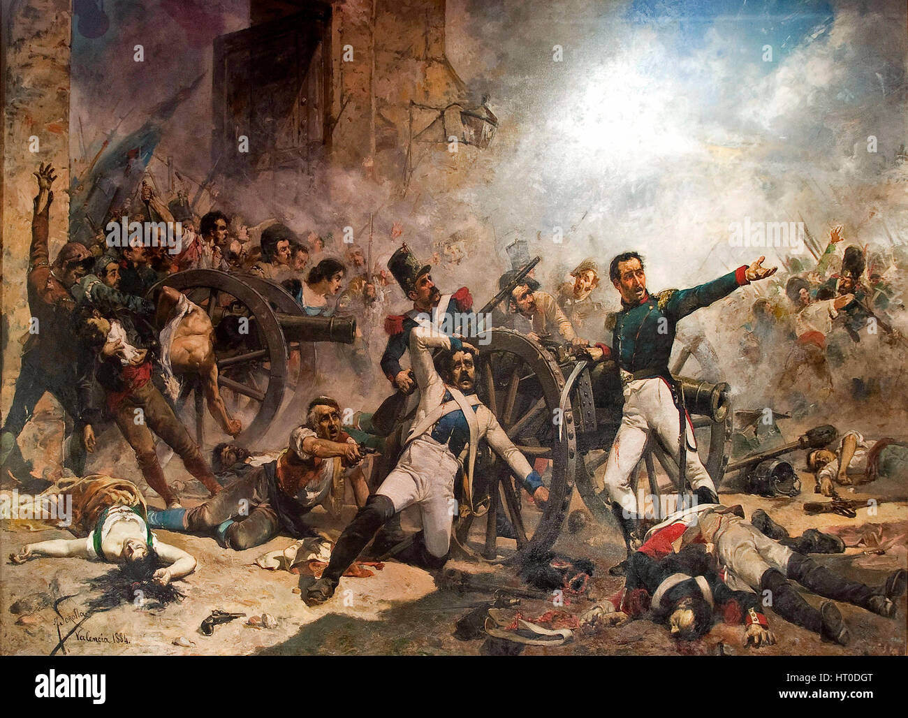 The monteleon artillery barracks hi-res stock photography and images ...