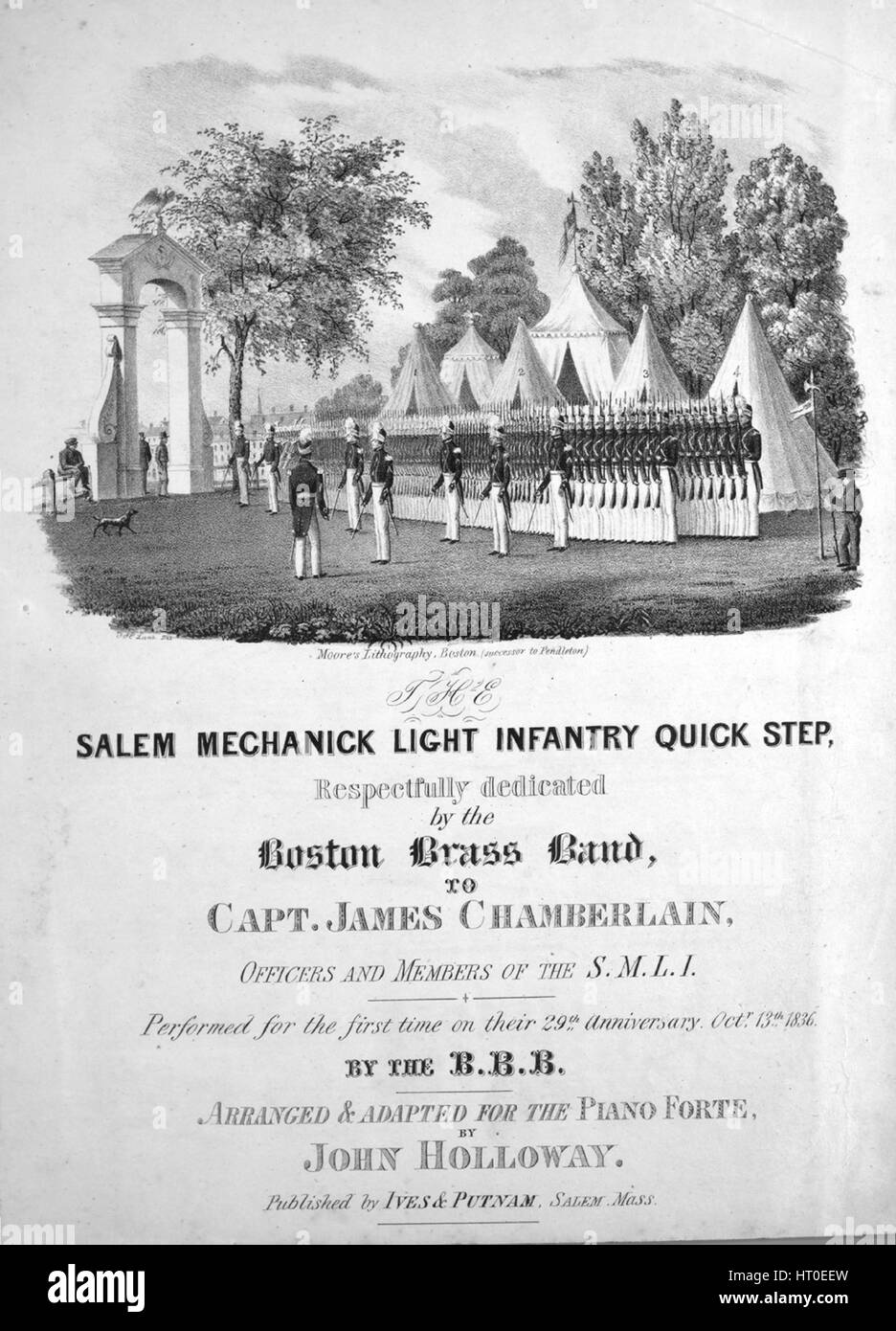 Boston light infantry hi-res stock photography and images - Alamy