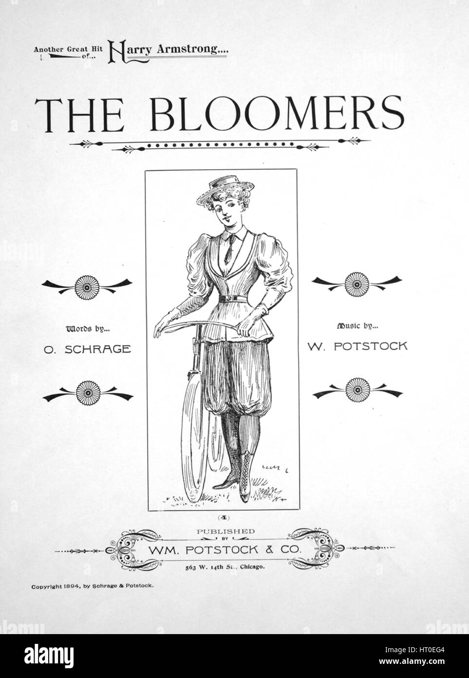 Sheet music cover image of the song 'Another Great Hit of Harry ...