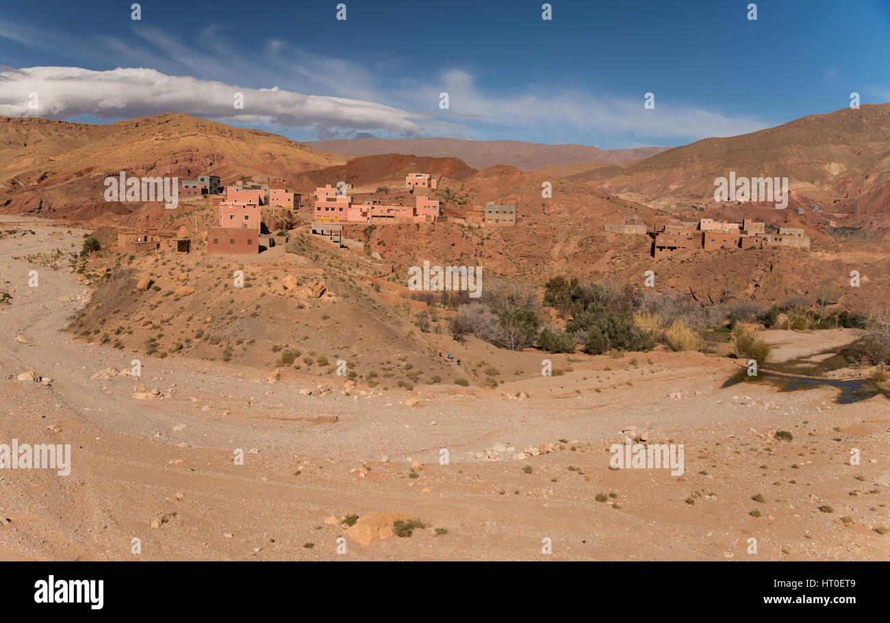 Scenic moroccan landscape Stock Photo - Alamy