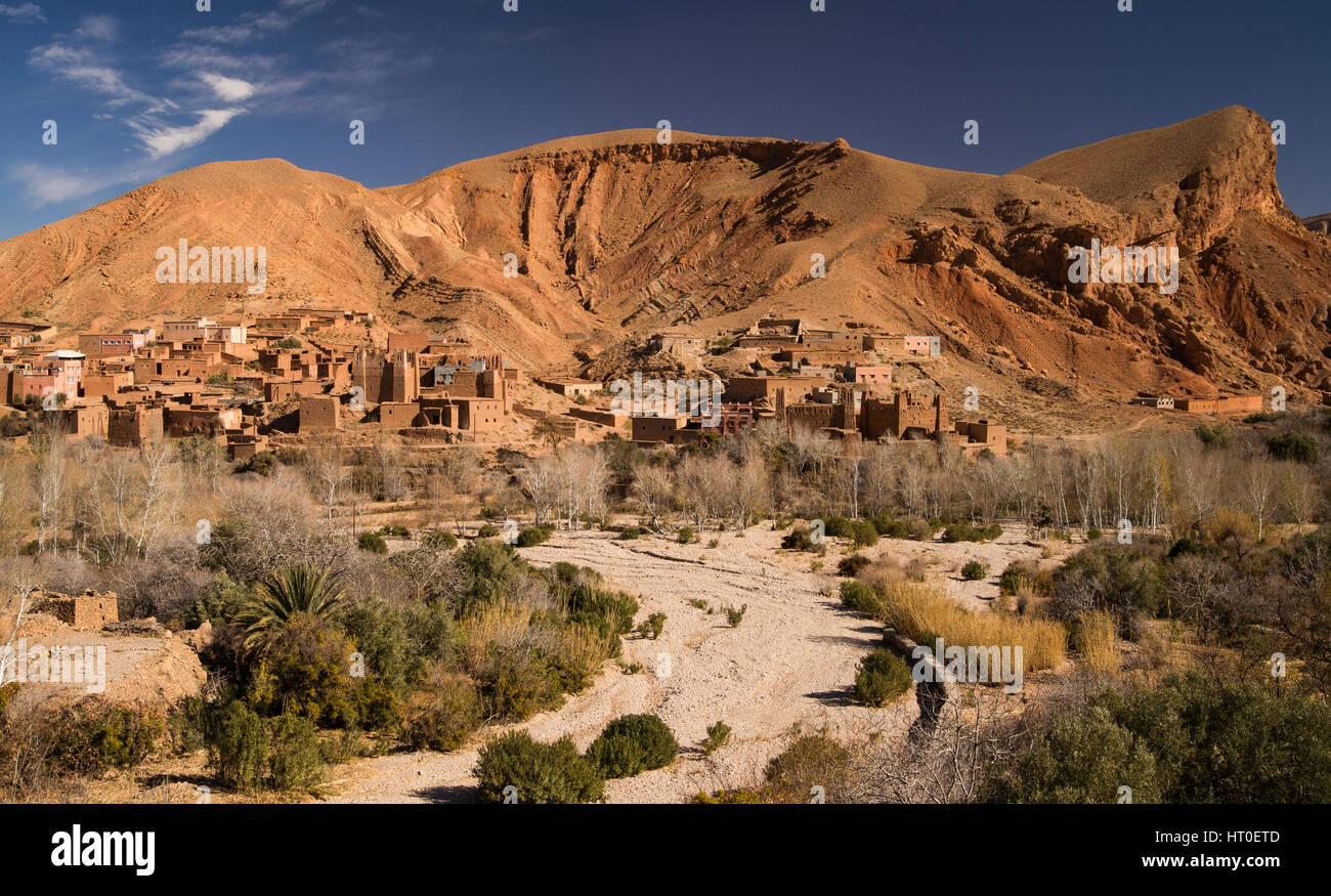 Scenic moroccan landscape Stock Photo - Alamy