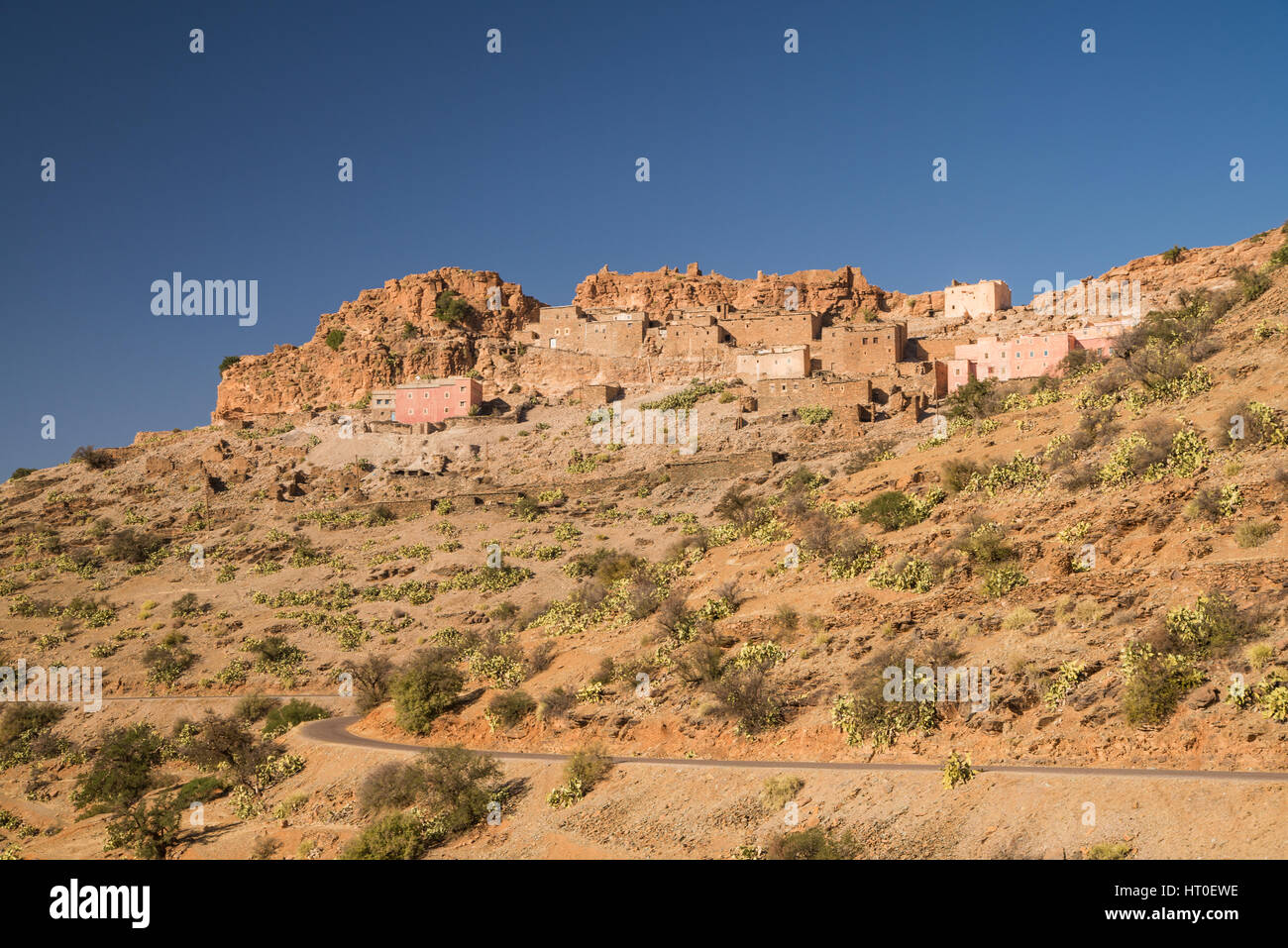 Scenic moroccan landscape Stock Photo - Alamy