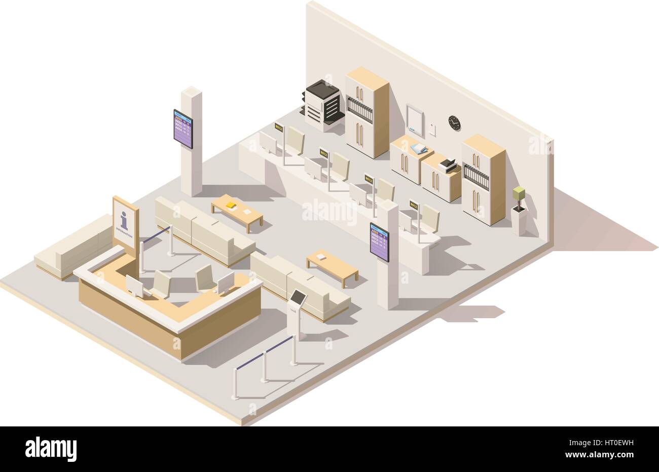 Queue management system hi-res stock photography and images - Alamy