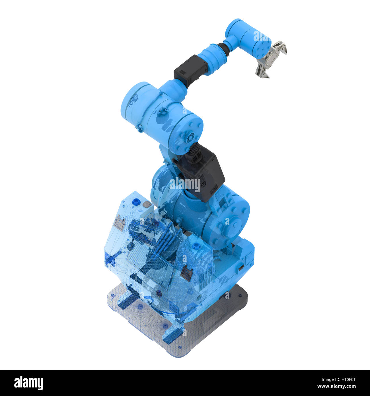 3d wireframe assembly hi-res stock photography and images - Alamy