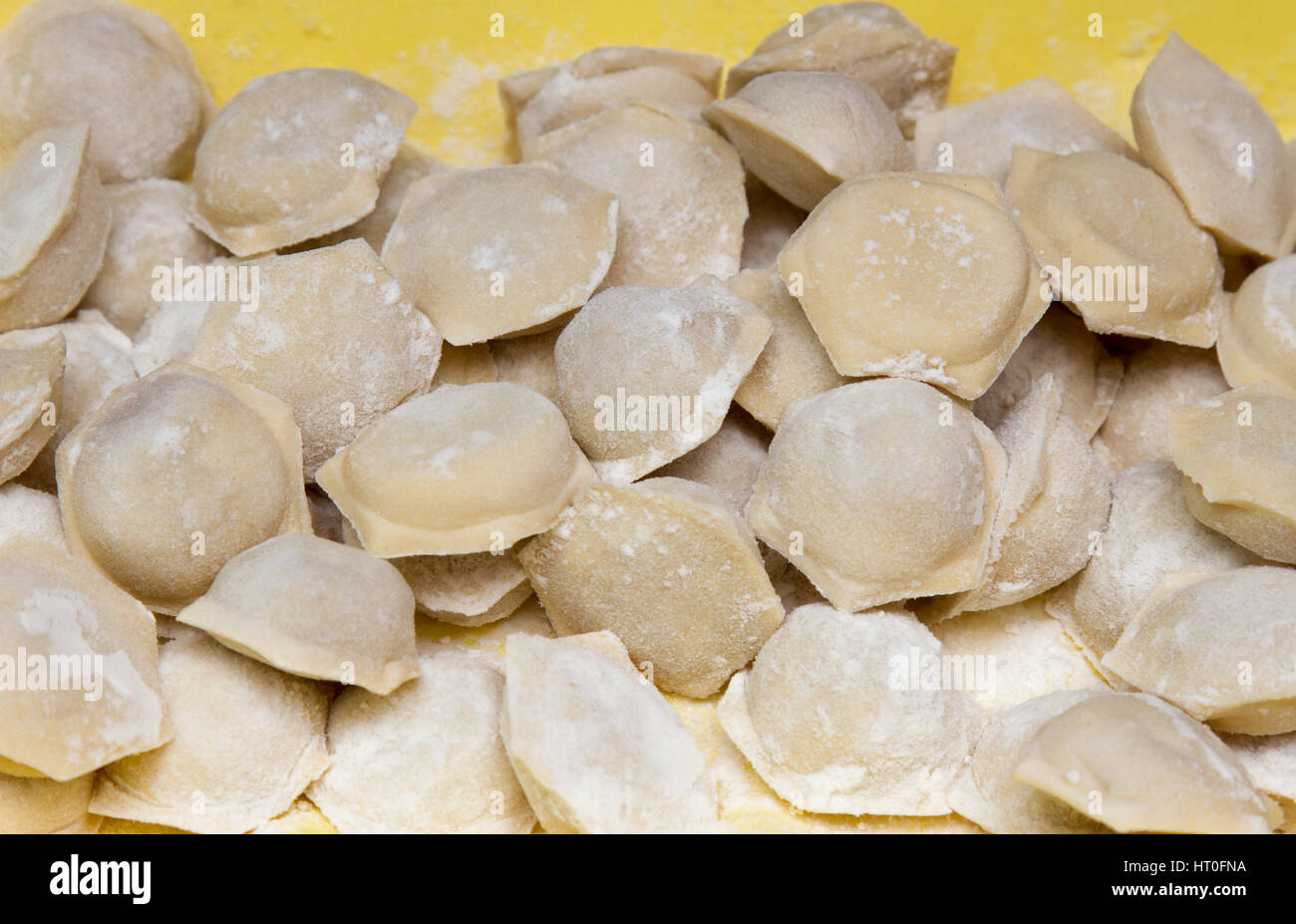 Frozen dumplings texture in hi-res stock photography and images - Alamy