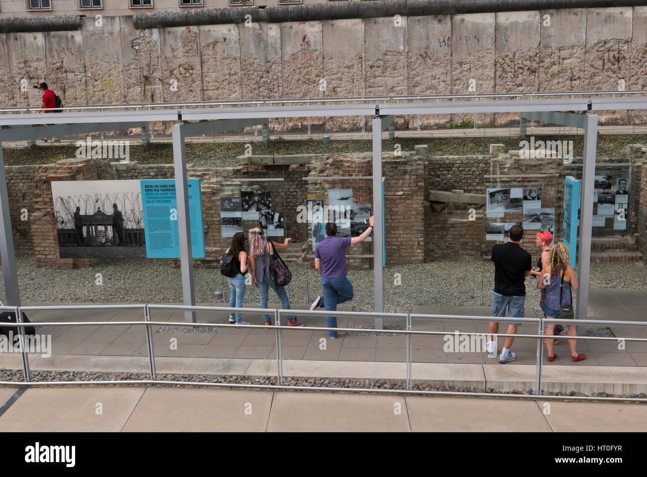 'Topography of Terror' a documentary exhibition on the site of the ...