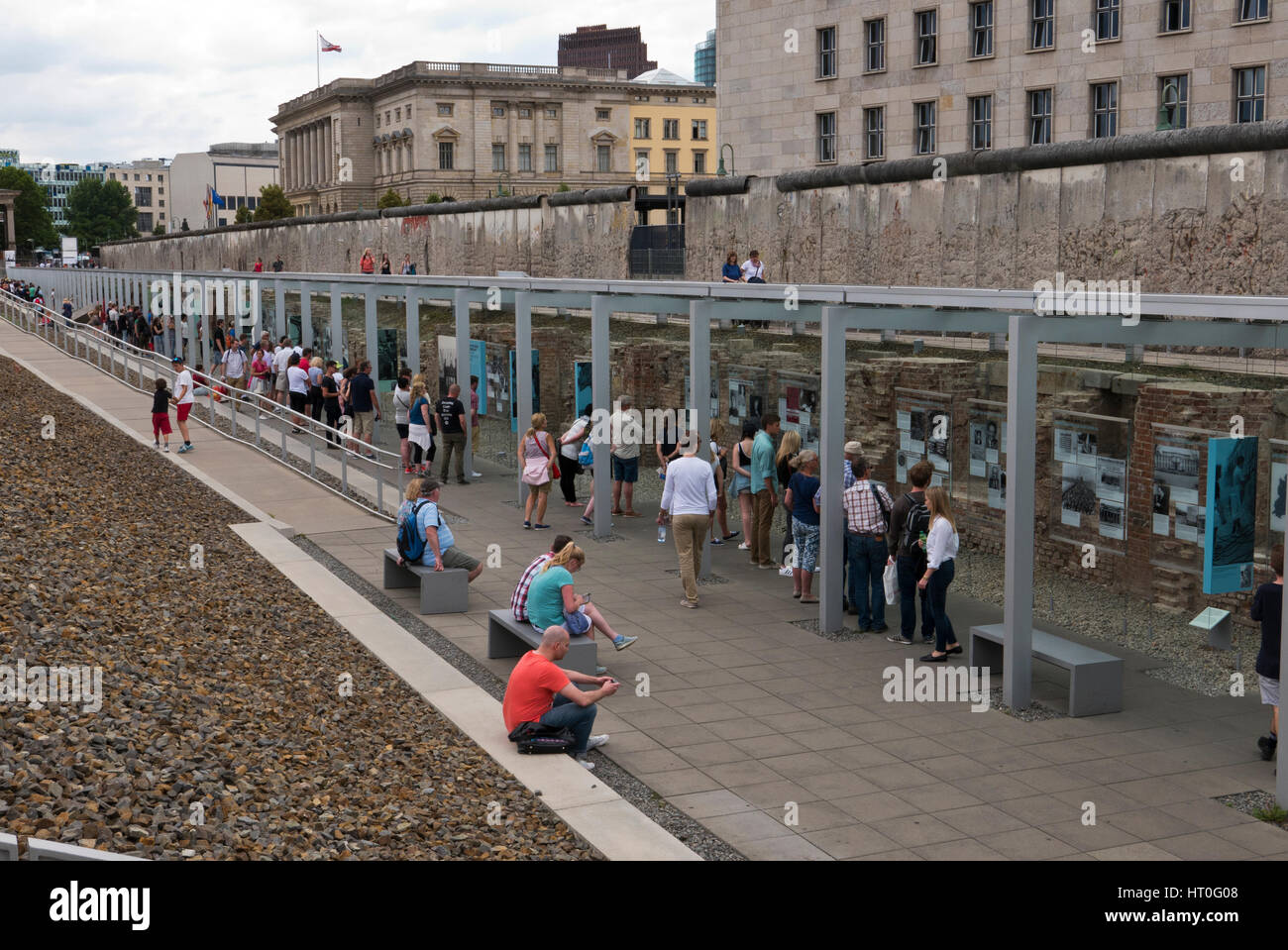 'Topography of Terror' a documentary exhibition on the site of the ...