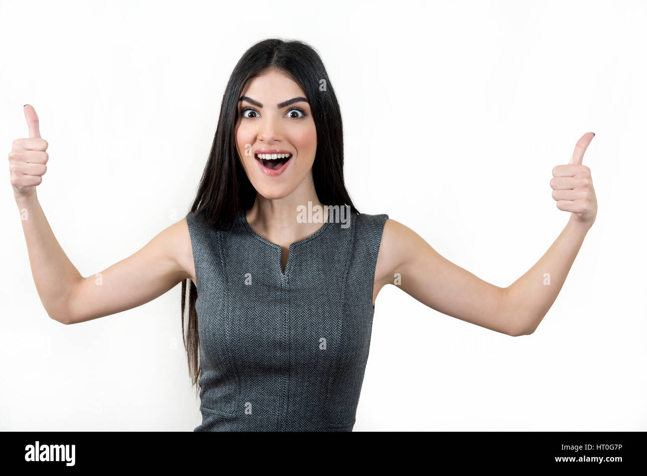 Excited showing hi-res stock photography and images - Alamy
