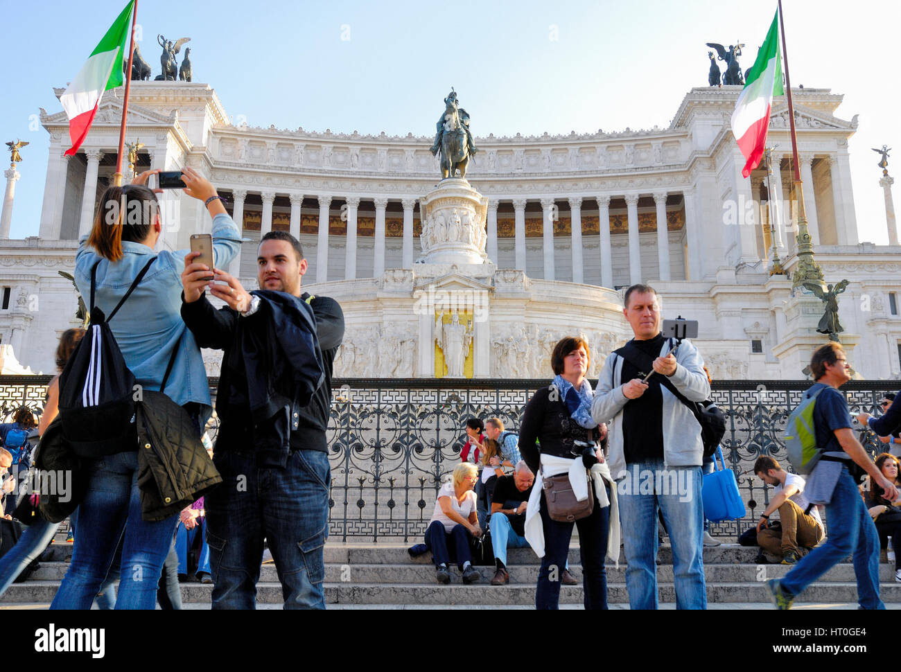 THE VICTORIAN, VITTORIO EMANUELE MONUMENT, VENICE PLAZA, ROME'S ...