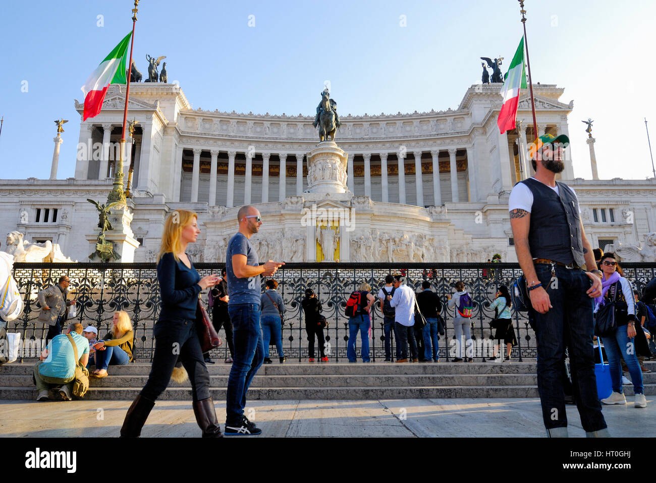 THE VICTORIAN, VITTORIO EMANUELE MONUMENT, VENICE PLAZA, ROME'S ...