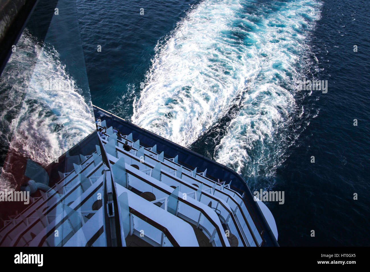 Cruise Ship Reflection Stock Photo - Alamy