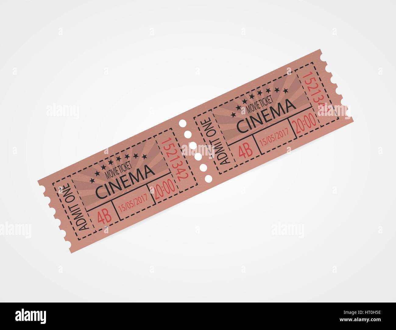 Retro film frame red Stock Vector Images - Alamy