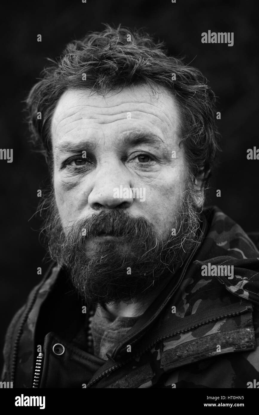 Homeless black man hi-res stock photography and images - Alamy